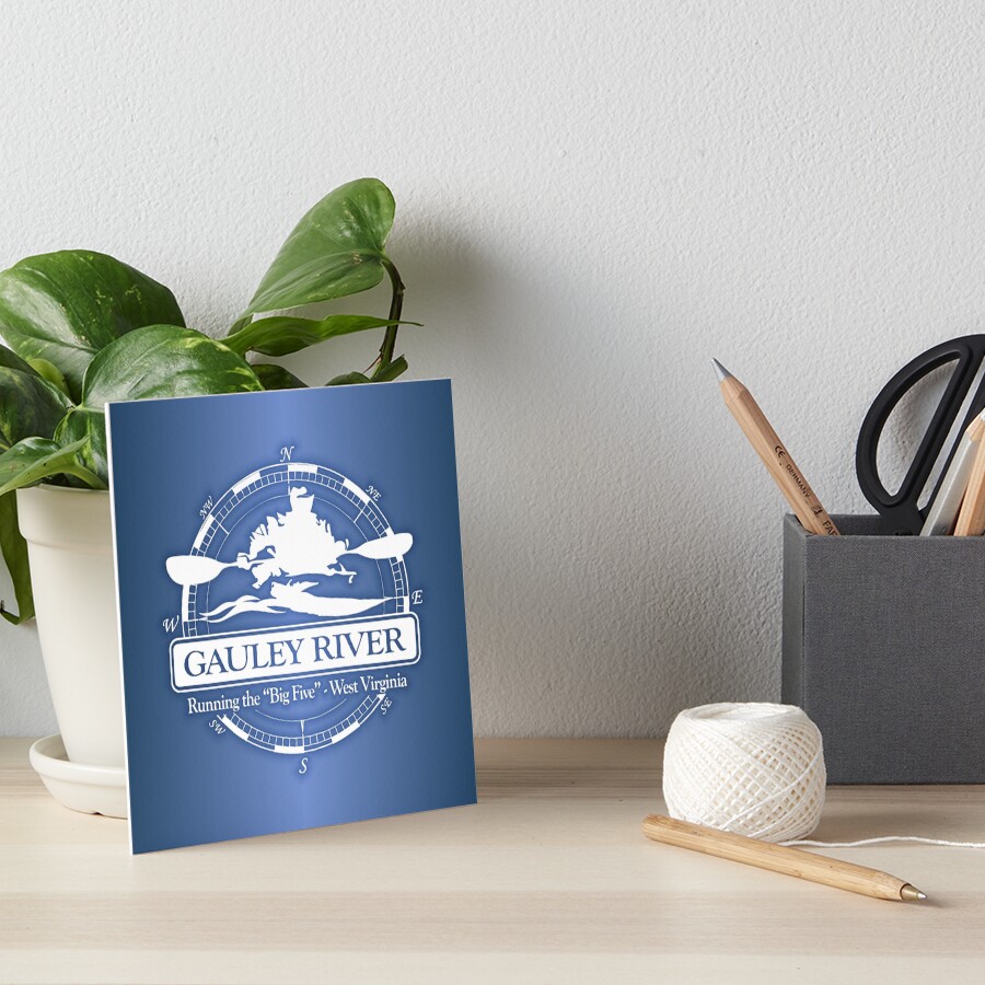 "Gauley River (KC2)" Art Board Print for Sale by curranmorgan | Redbubble