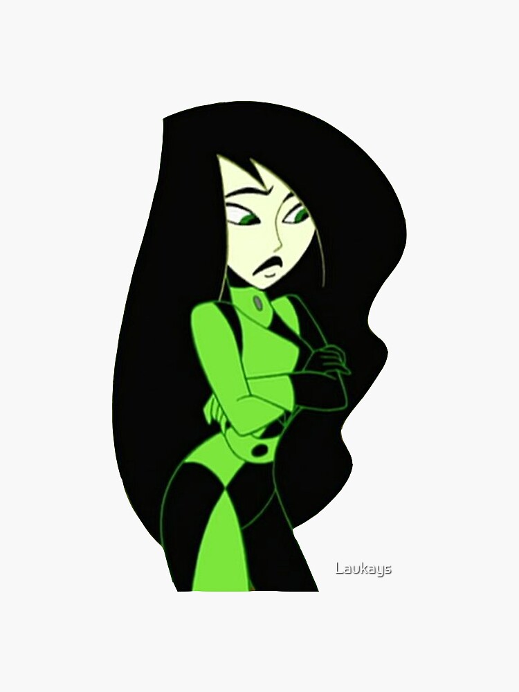 "Sad Shego " Sticker for Sale by Laukays | Redbubble