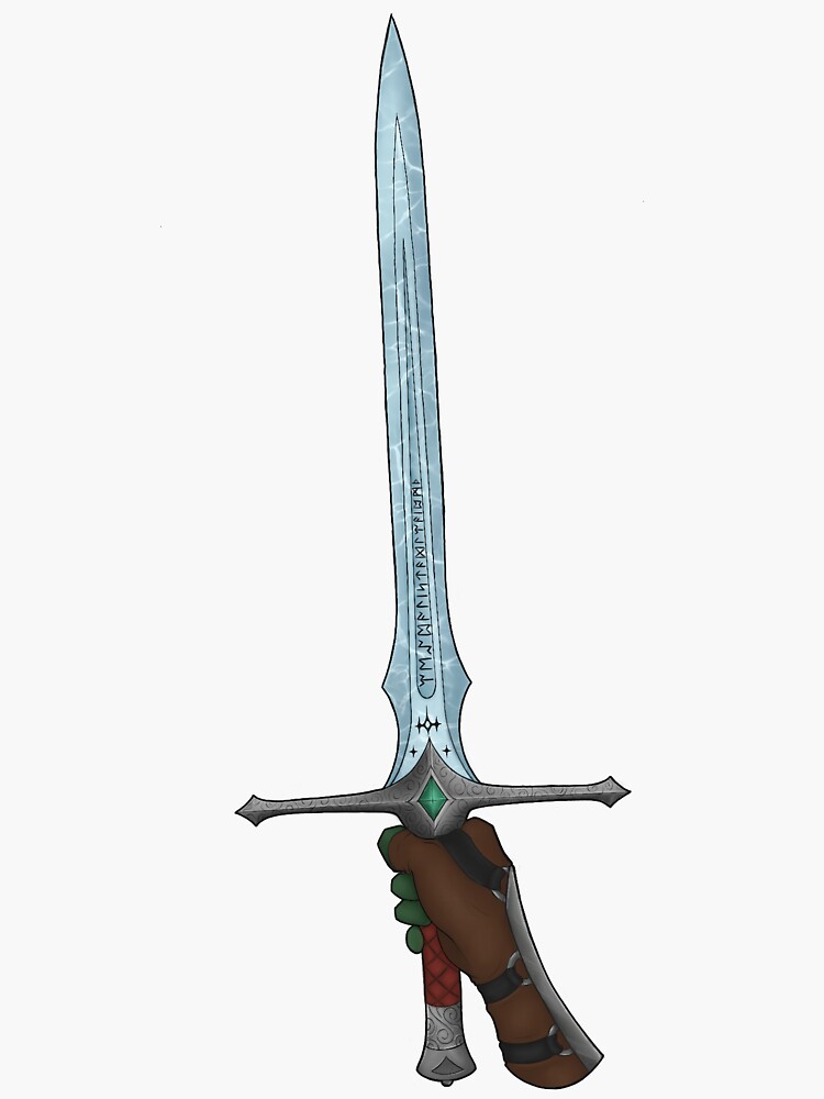 "Star Razor - Fjord" Sticker by Shelbowieart | Redbubble