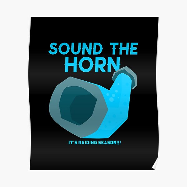 "Vikings: Sound the Horn" Poster by HistoryMafia | Redbubble