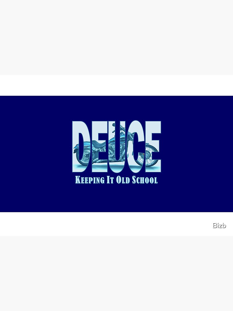 "Deuce Motorcycle Artwork" Water Bottle for Sale by Bizb | Redbubble