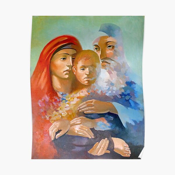 "The Holy Family" Poster for Sale by painterflipper | Redbubble