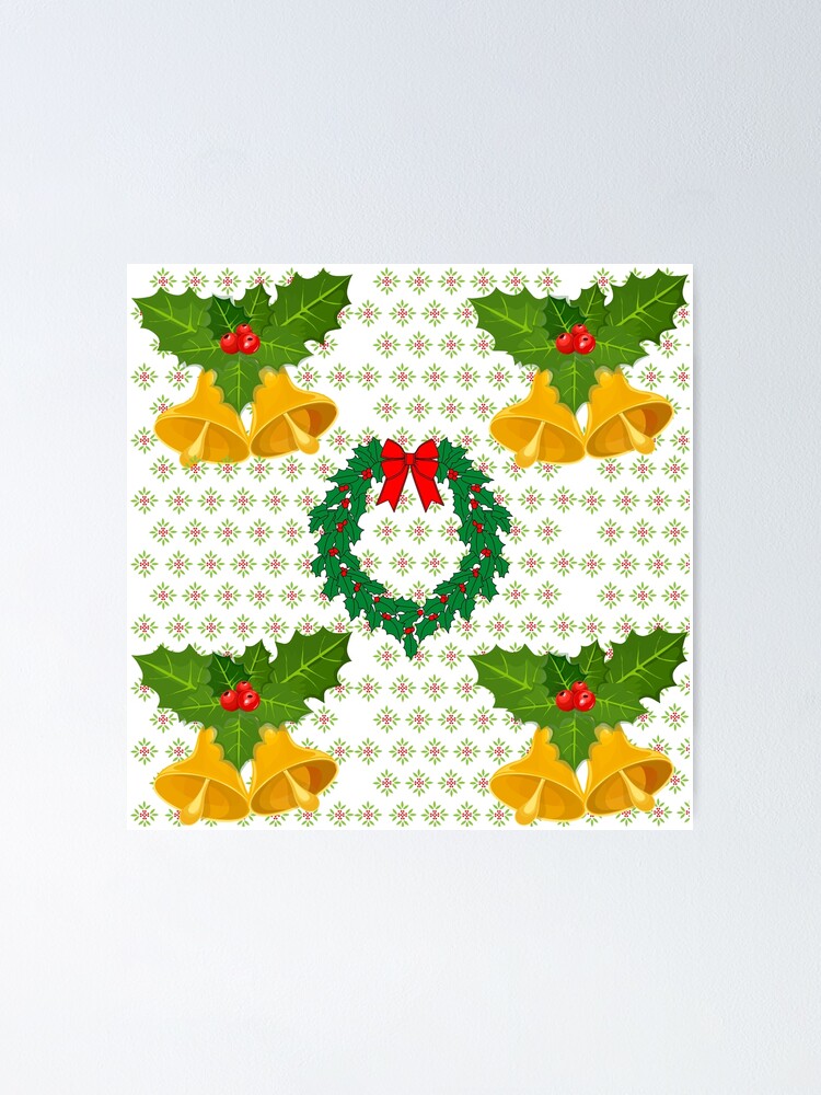 "Jingle Bells " Poster for Sale by JakDesigns | Redbubble