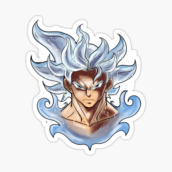 "Ultra Instinct" Sticker for Sale by SirMadorax | Redbubble