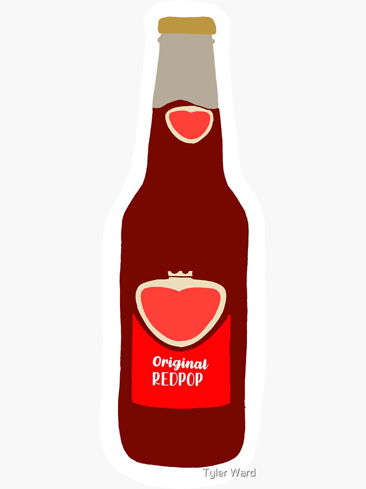 "Faygo RedPop" Sticker for Sale by GirlyGoods | Redbubble