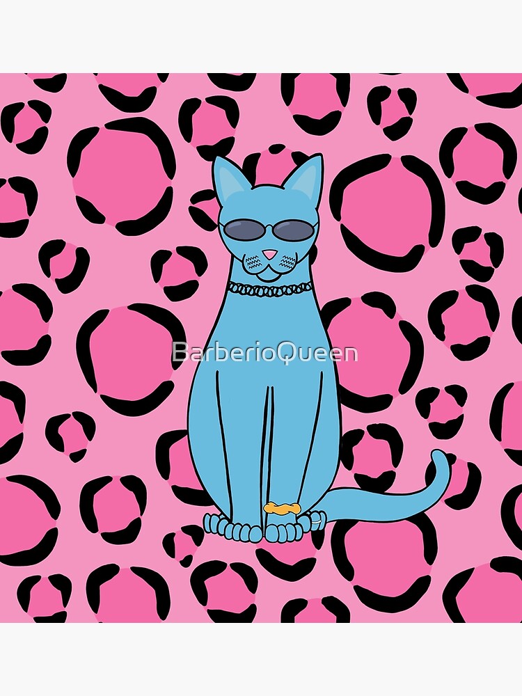 "90s Cat" Poster for Sale by BarberioQueen | Redbubble
