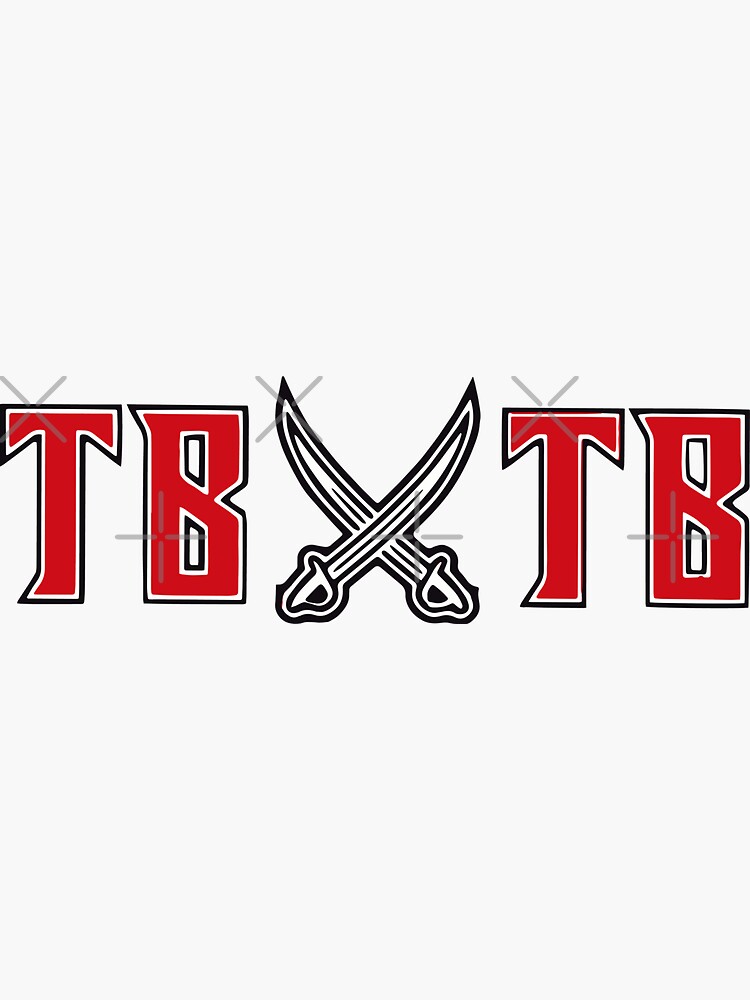 "TB X TB" Sticker for Sale by TekknoOutfits | Redbubble