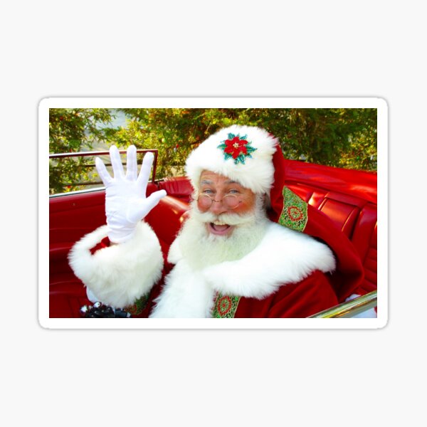 "Father Christmas" Sticker for Sale by Coolprints1 | Redbubble