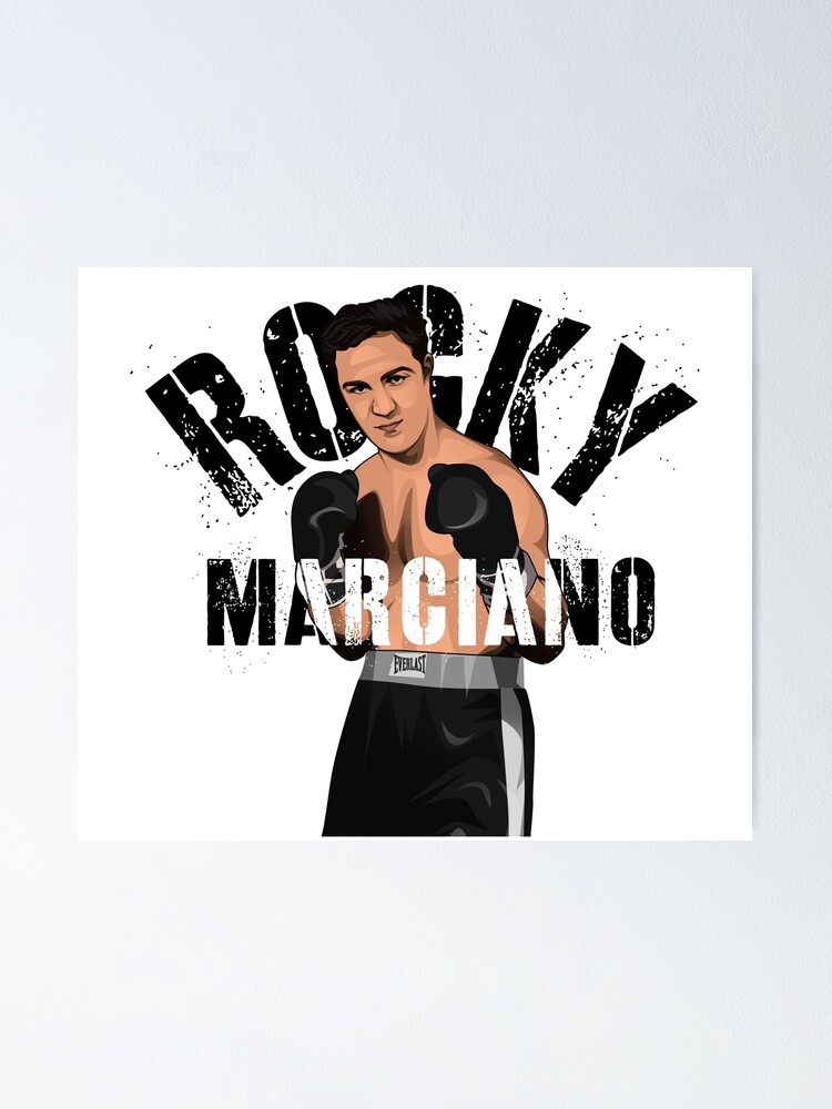 "Rocky Marciano" Poster for Sale by footydezigns | Redbubble