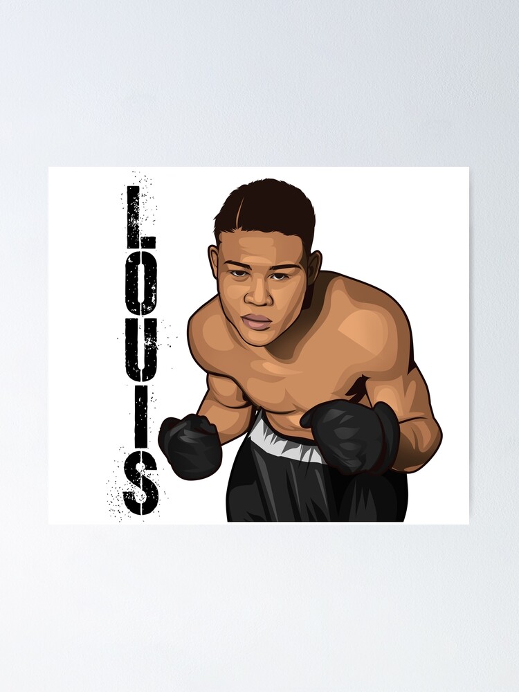 "Joe Louis" Poster by footydezigns | Redbubble