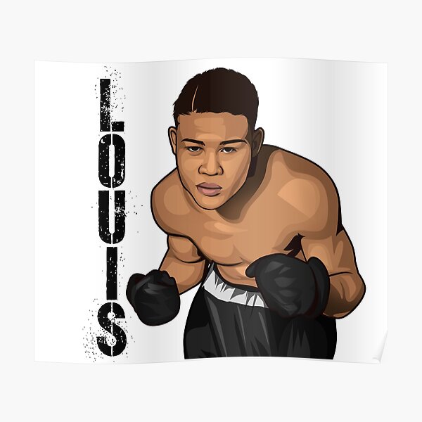 "Joe Louis" Poster by footydezigns | Redbubble