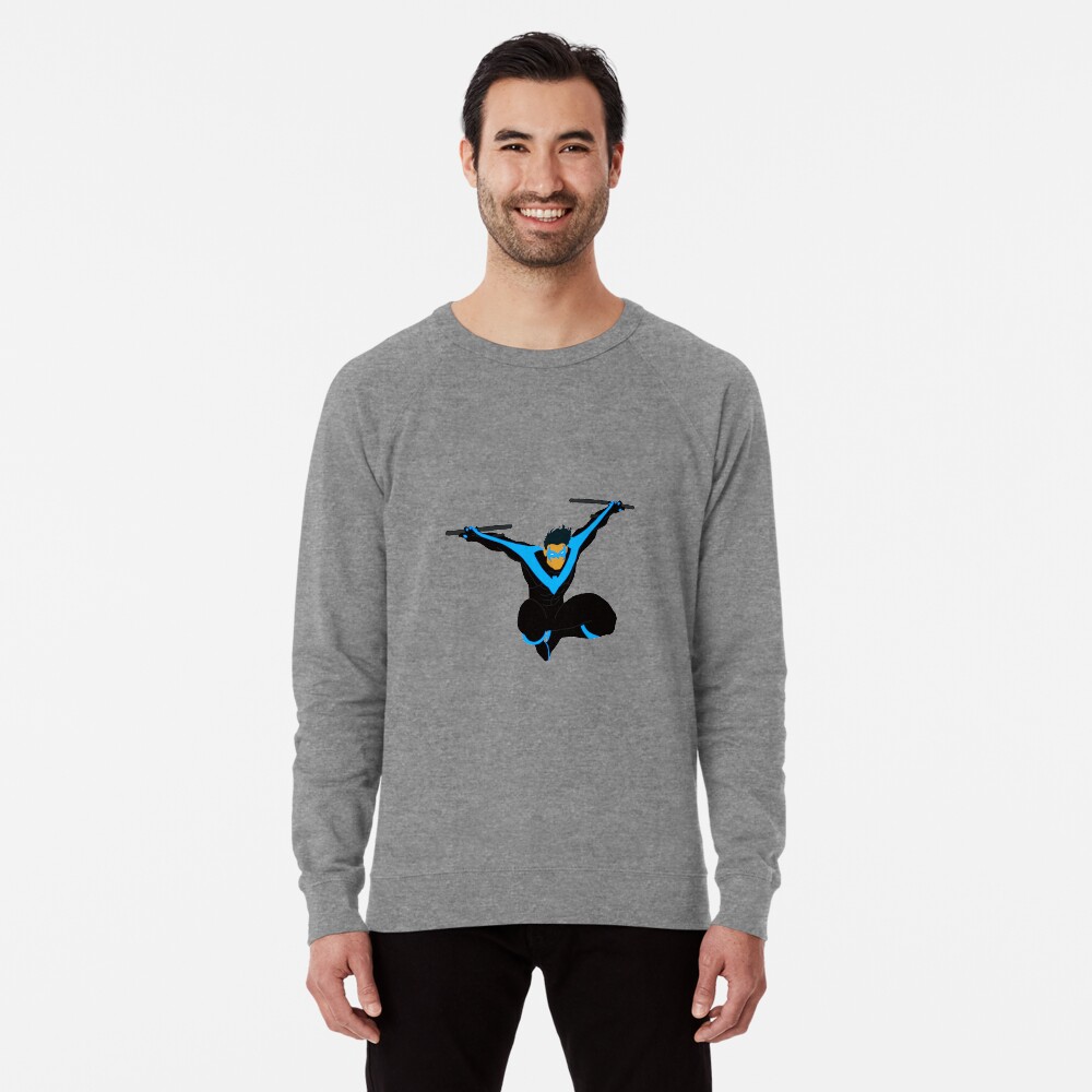 "Dick Grayson jumping as Nightwing" Sticker for Sale by kaleswatkin ...