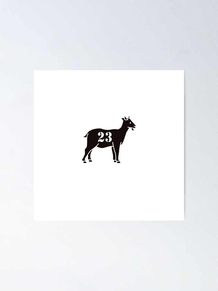 "23 Goat" Poster by mwagie | Redbubble