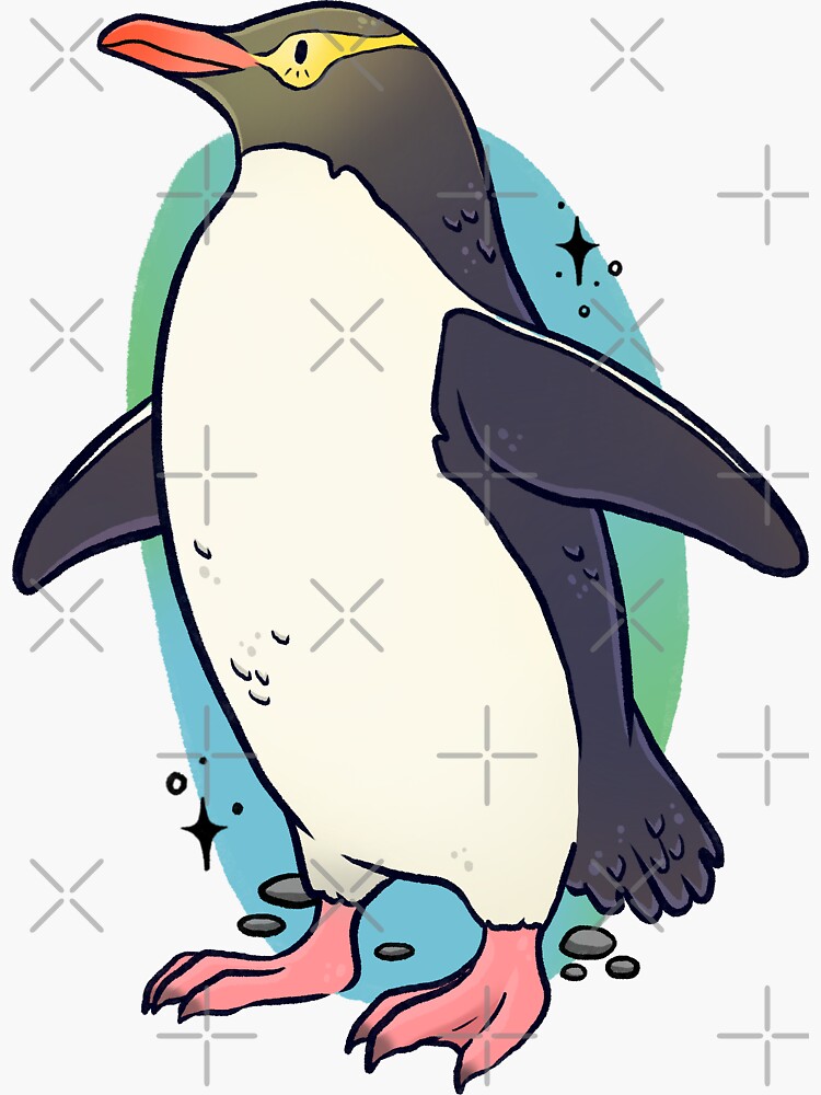 "Hoiho" Sticker for Sale by Taliadreams | Redbubble