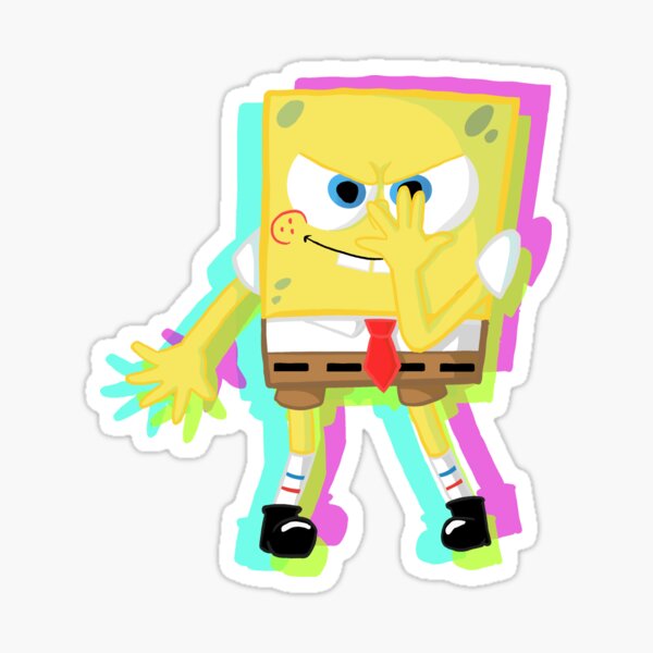 "Jonathan Spongestar" Sticker for Sale by Digidraws | Redbubble