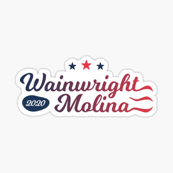 "Wainwright Molina 2020" Sticker for Sale by AbraFero | Redbubble