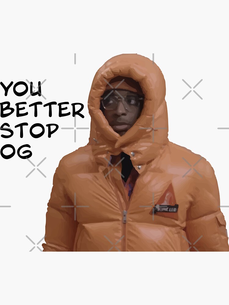 "You better stop OG Anunoby" Sticker for Sale by wendy4496 | Redbubble