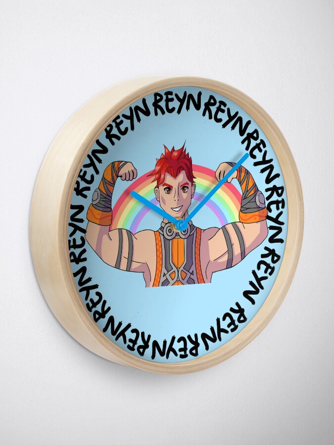 "Xenoblade Reyn Time" Clock for Sale by quintilisart | Redbubble