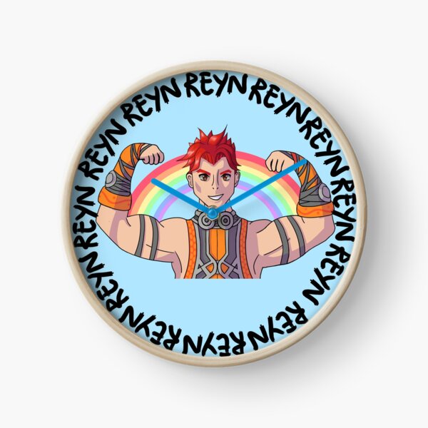"Xenoblade Reyn Time" Clock for Sale by quintilisart | Redbubble
