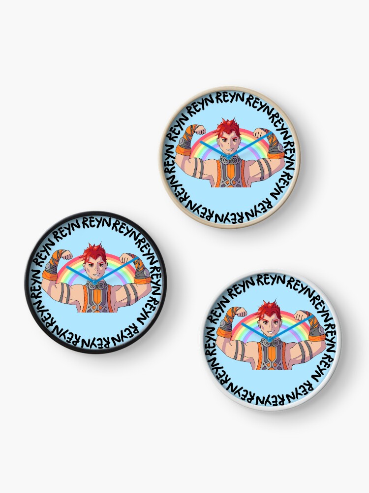 "Xenoblade Reyn Time" Clock for Sale by quintilisart | Redbubble