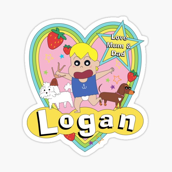"Logan Chan" Sticker for Sale by profoundvisuals | Redbubble