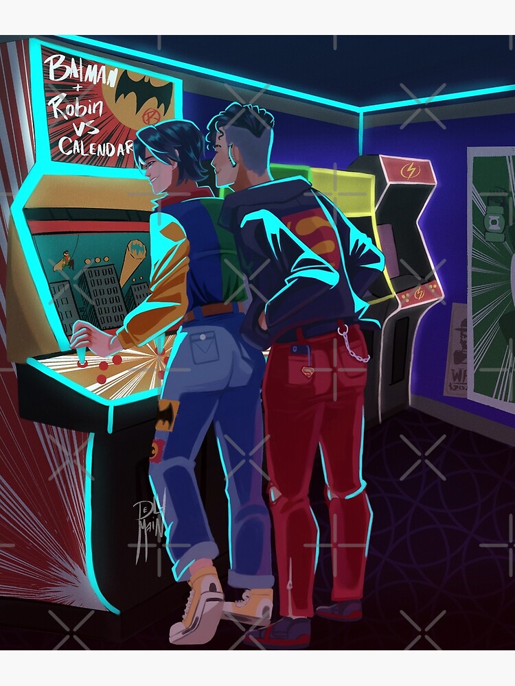 "Arcade date " Poster for Sale by Dellmain | Redbubble