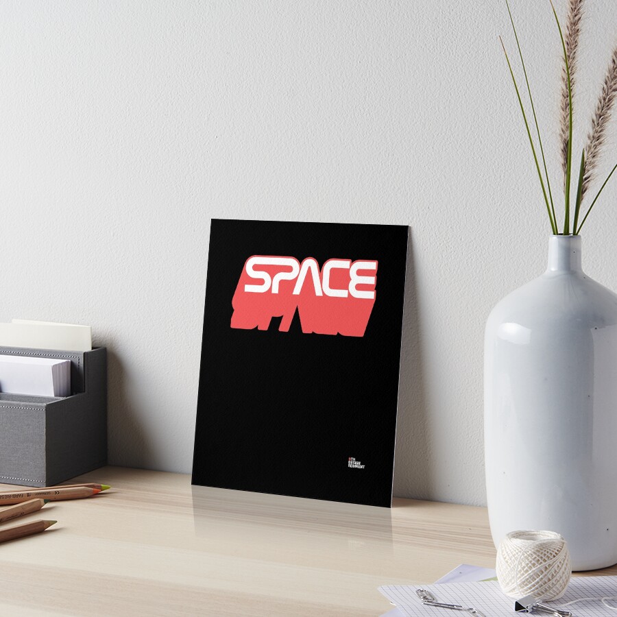 "Infrared SPACE 'Worm Logo' Style" Art Board Print for Sale by ...