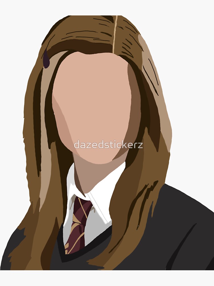 "Ginny Weasly" Sticker by dazedstickerz | Redbubble