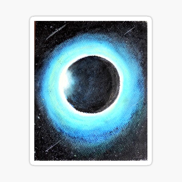 "lunar eclipse design " Sticker for Sale by soumis-artwork | Redbubble