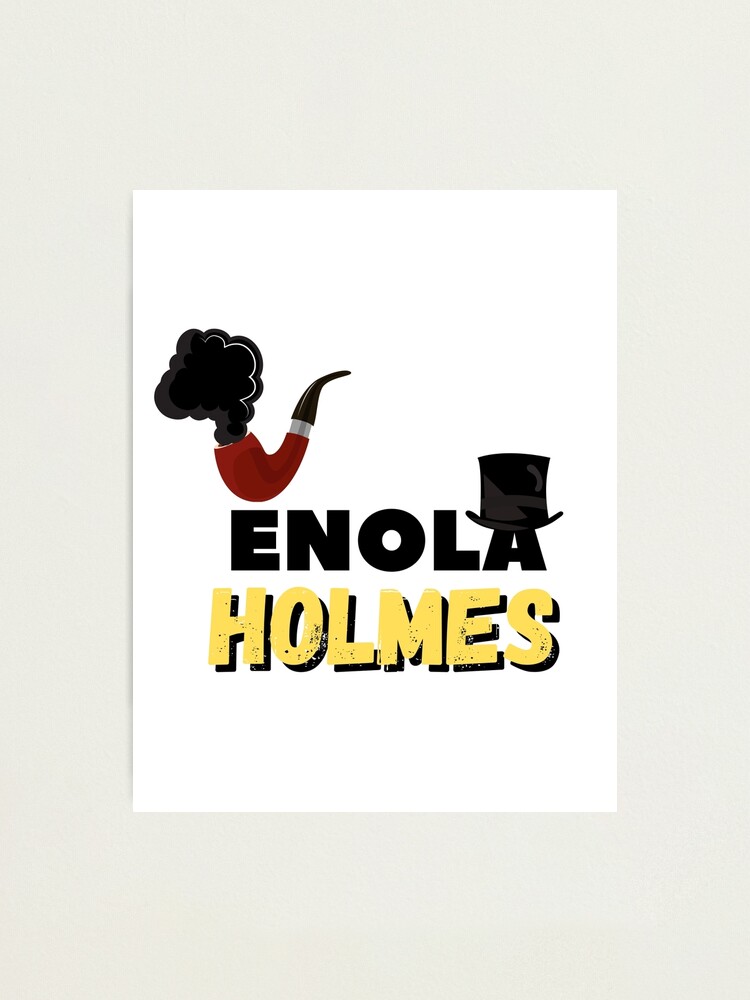 "Enola Holmes" Fotodruck von kunchasupriya | Redbubble