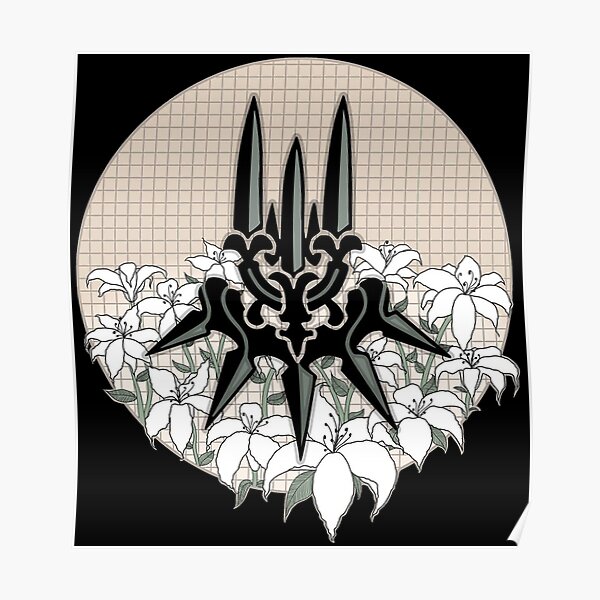 "YoRHa" Poster by mireyadelgado | Redbubble