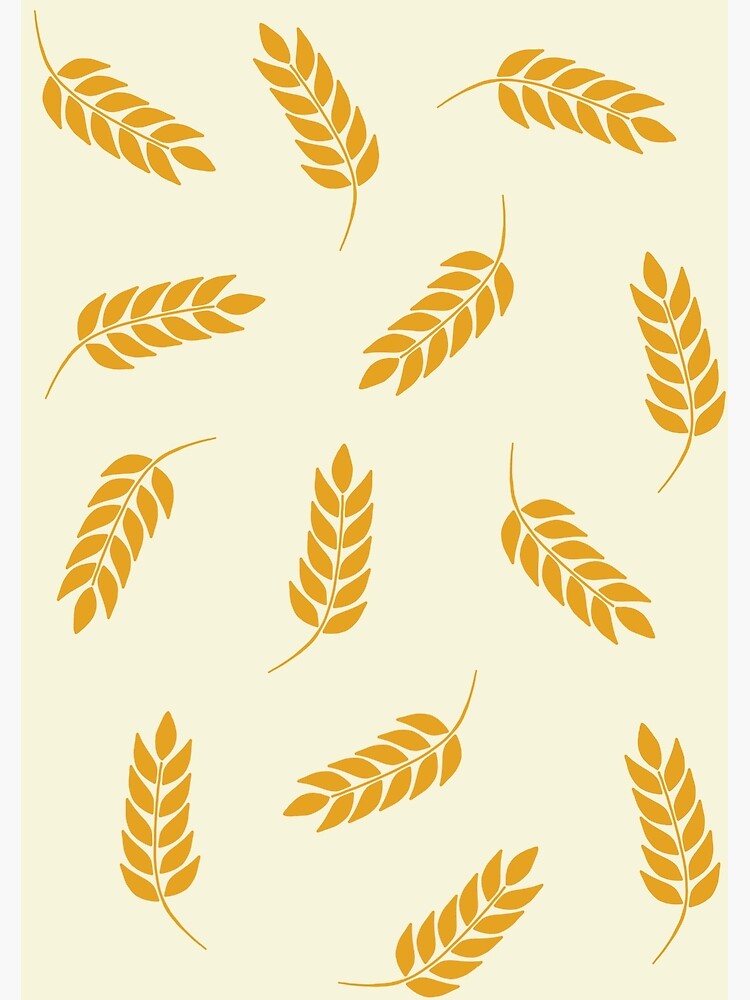 "Cute wheat pattern off-white creme" Poster for Sale by Dieuwbieus ...