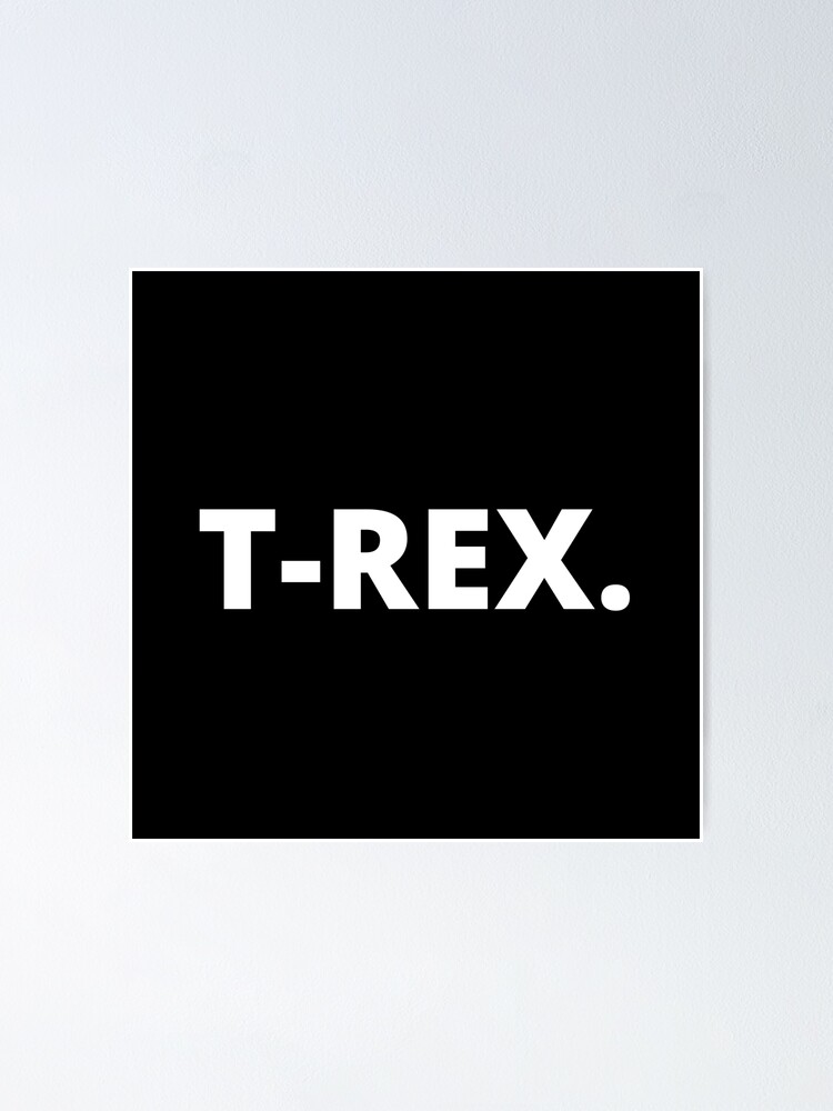 "T-Rex boy" Poster for Sale by ciaobebo | Redbubble
