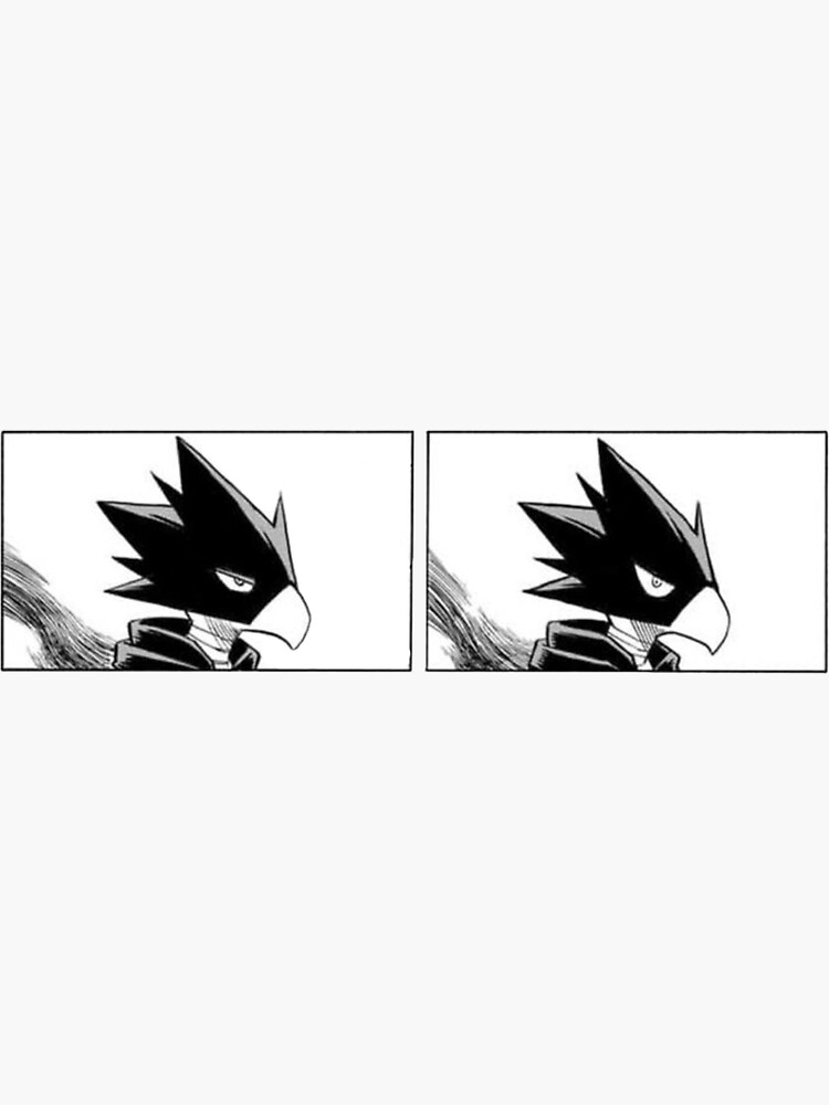 "Fumikage Tokoyami bnha" Sticker for Sale by wifiaddicted | Redbubble