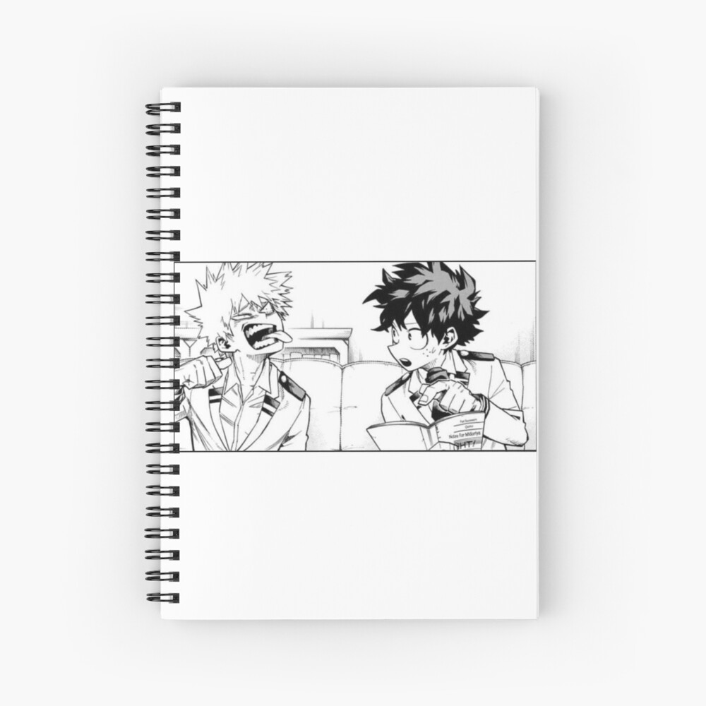 "Katsuki Bakugo and Izuku Midoriya/Deku bnha" Spiral Notebook for Sale ...