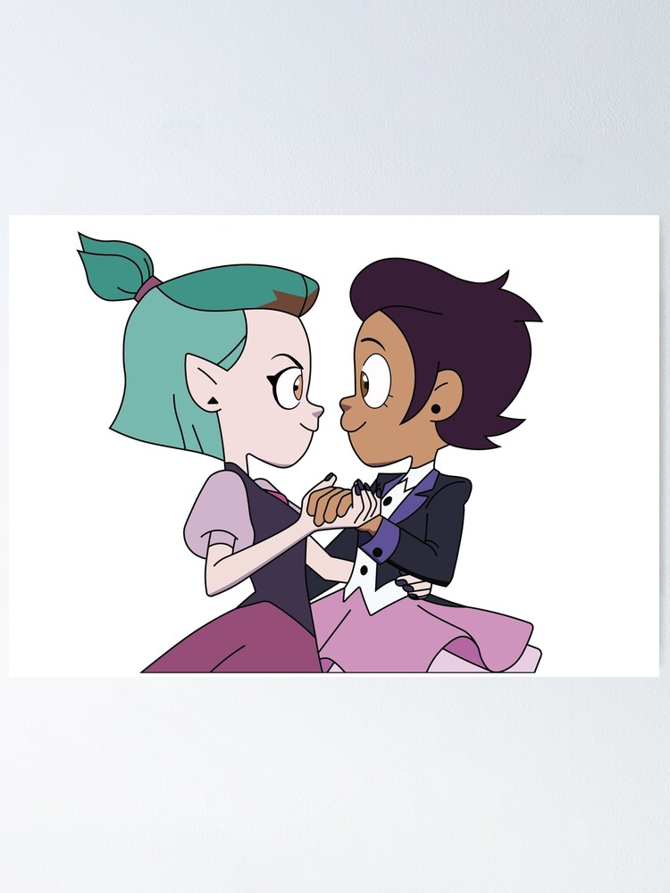 "Amity and Luz Dance Lumity" Poster for Sale by artnchfck | Redbubble