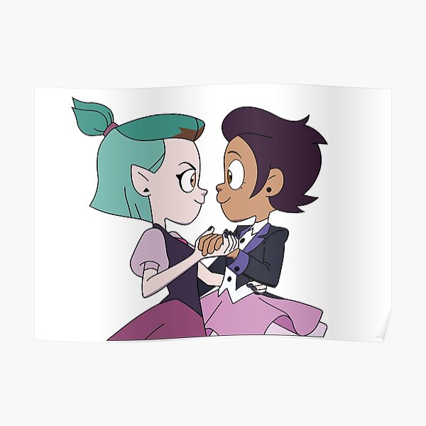 "Amity and Luz Dance Lumity" Poster for Sale by artnchfck | Redbubble