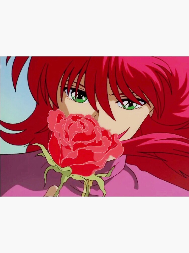 "Yu Yu Hakusho Aesthetic Kurama" Sticker by JoshSeiler | Redbubble