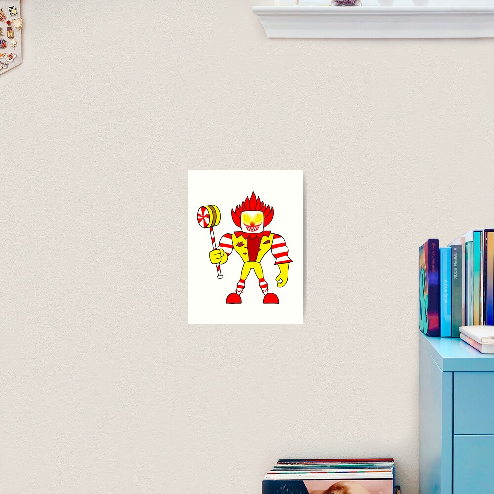 "Ronald Game" Art Print for Sale by StinkPad | Redbubble