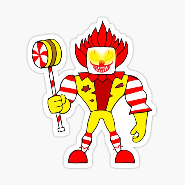 "Ronald Game" Sticker for Sale by StinkPad | Redbubble