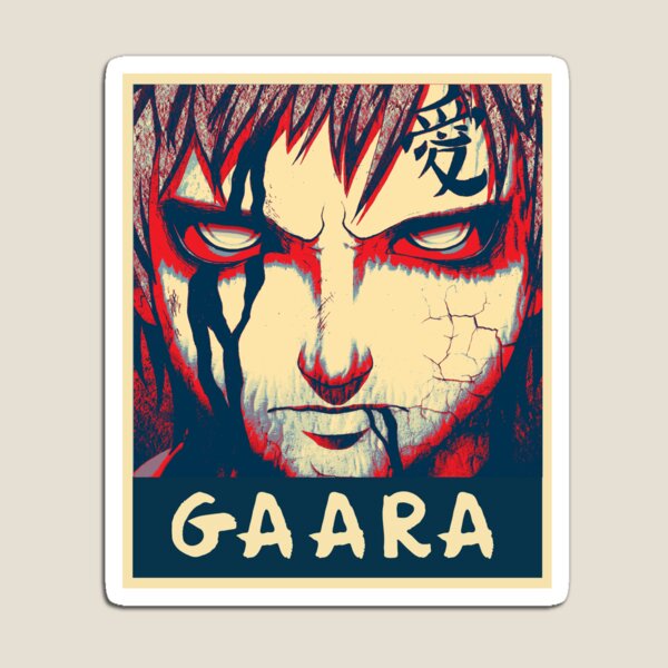 Gaara Magnets | Redbubble