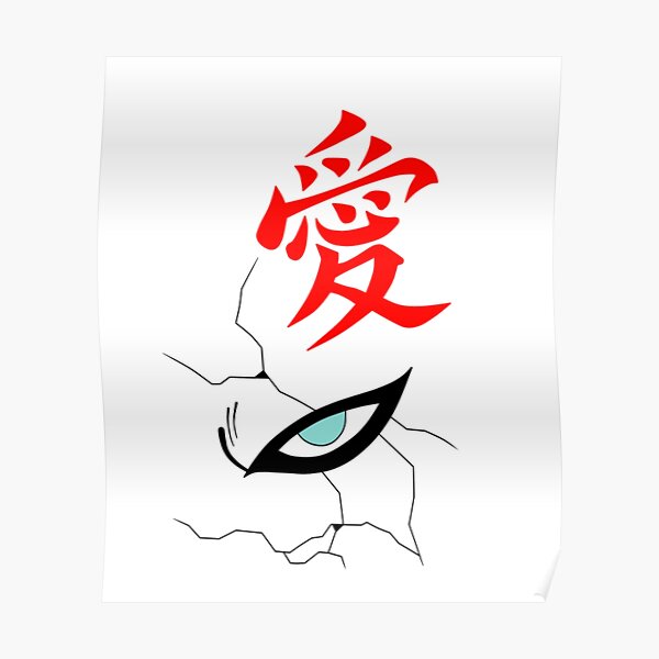 Gaara Posters | Redbubble