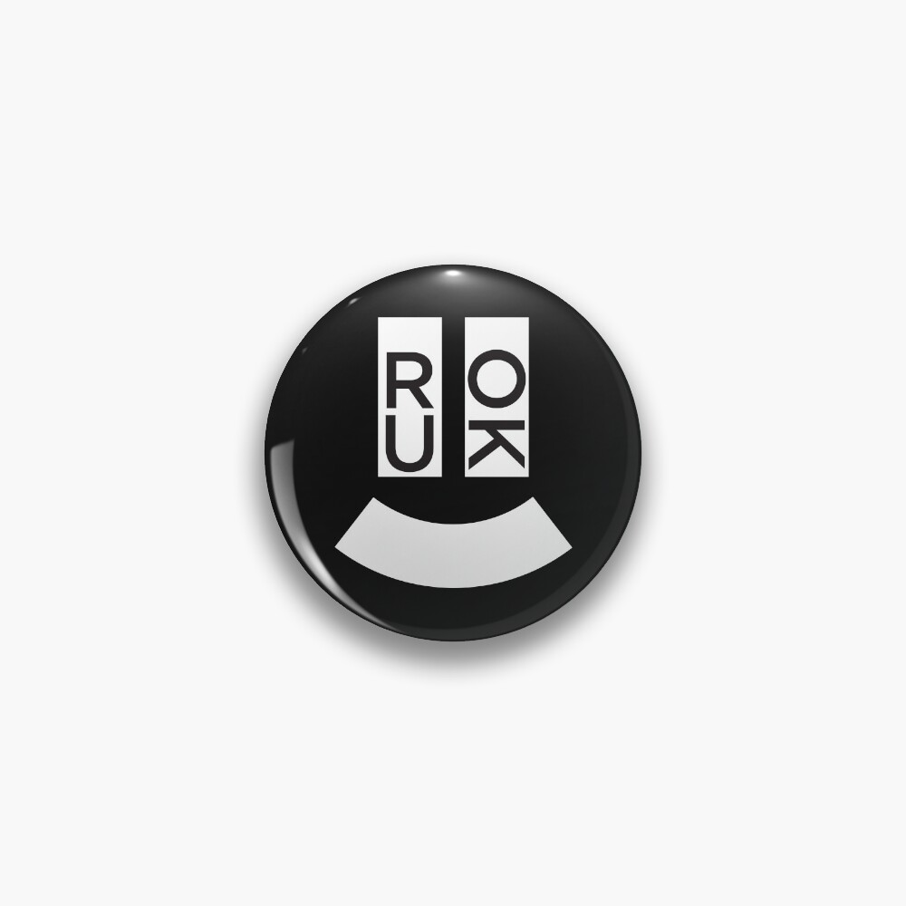 "BIST DU OK?" Button von ToySenTrends | Redbubble