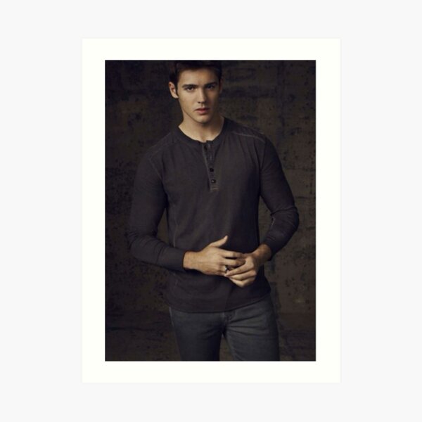 "Steven r McQueen (Jeremy Gilbert) poster " Art Print by ejgdrd | Redbubble