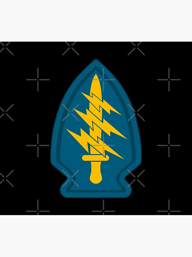 "1st Special Forces Command (Airborne)" Art Print by FireMission45 ...