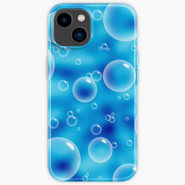 "Blue Bubble Phone Case" iPhone Case for Sale by Squeezietees | Redbubble
