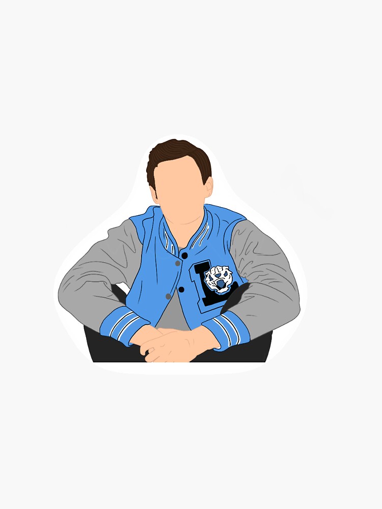 "justin foley " Sticker for Sale by Pencilandcie | Redbubble