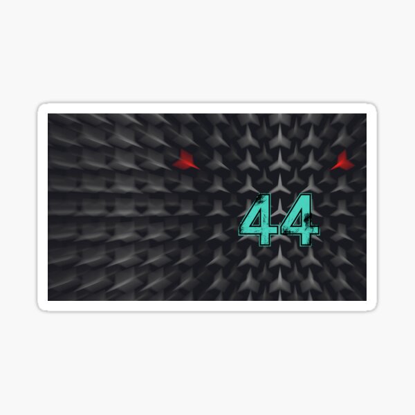 "Lewis Hamilton Focused Fastest Lap F1 2020 | Formula One" Sticker for ...