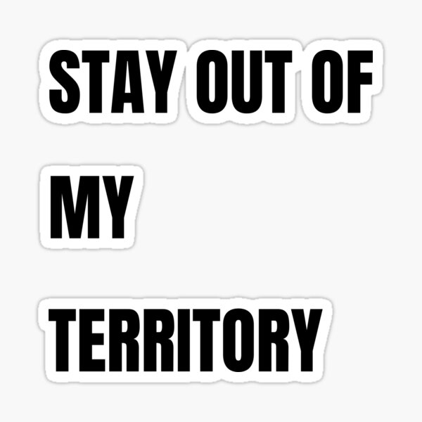 "Breaking Bad - Walter White: Stay out of my territory" Sticker by ...