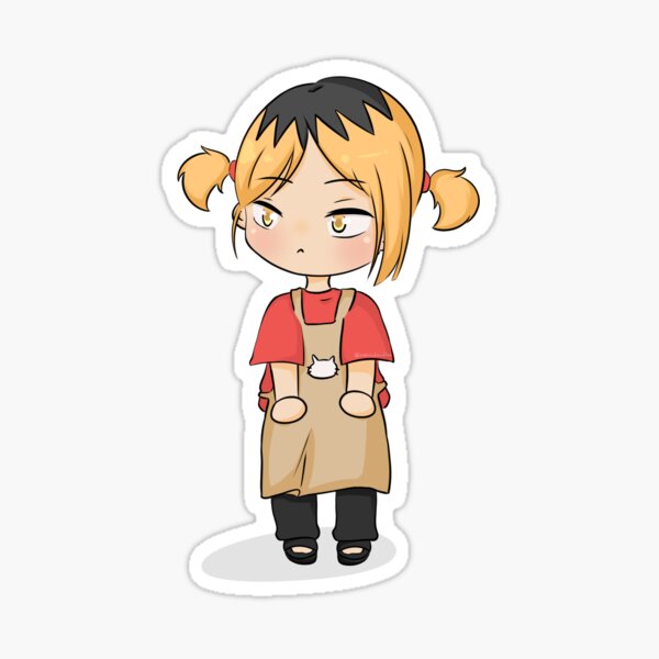 "Kenma Haikyuu" Sticker for Sale by khushimali | Redbubble